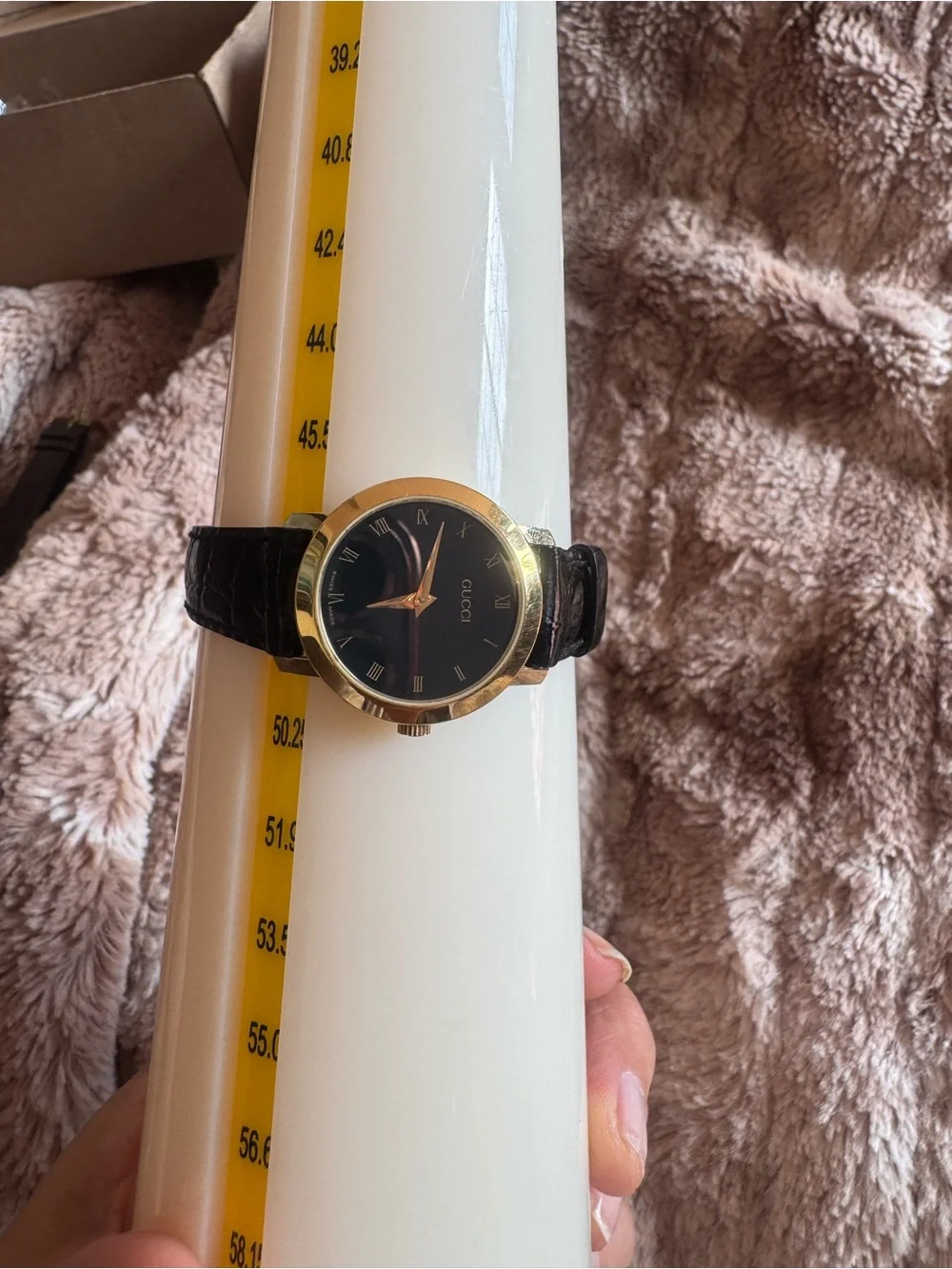 Gucci | Accessories | Vintage Gucci 220l Swiss Made Gold Tone Watch ...